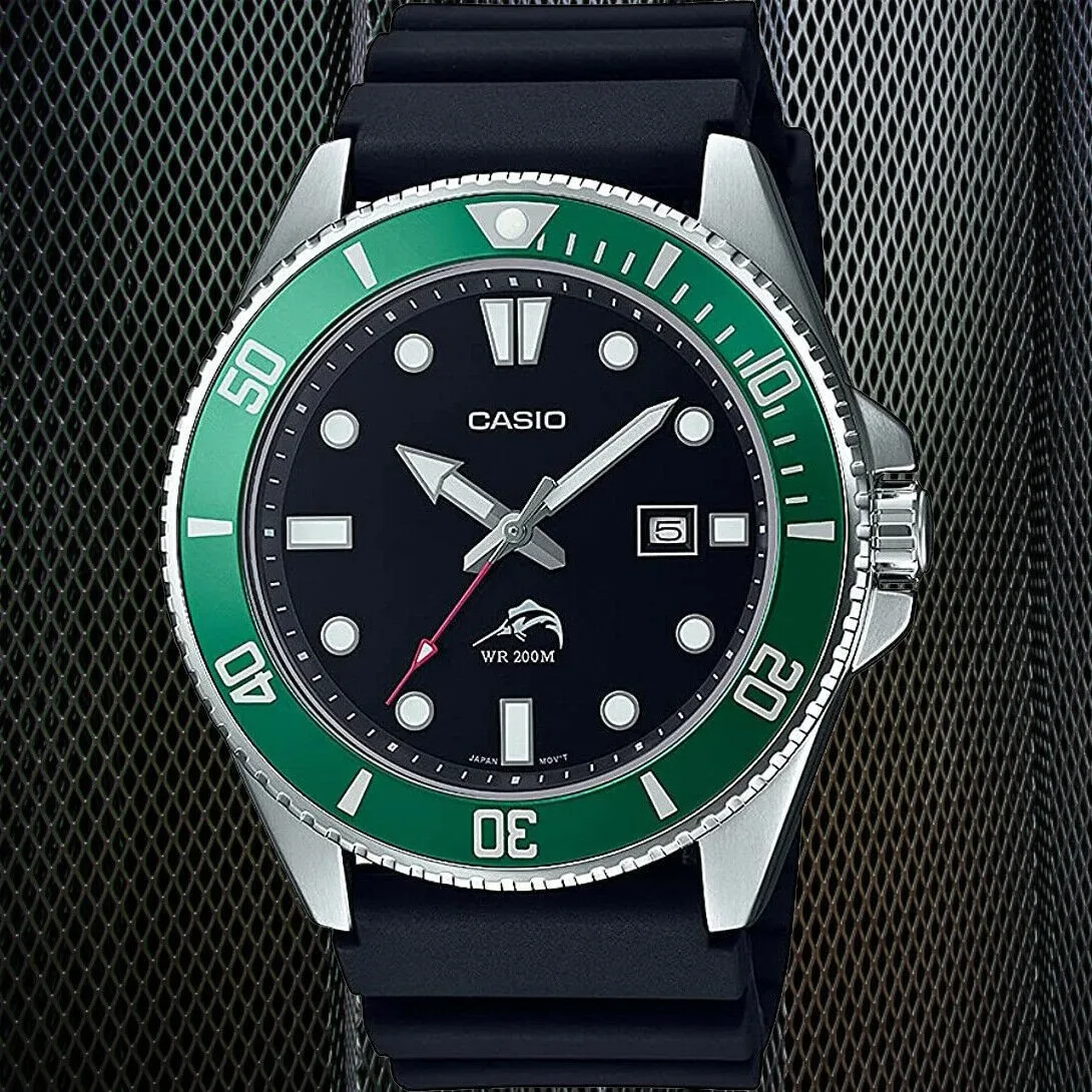 Reloj-Hombre-Buceo-Casio-MDV-106B-1A3-HULK-MARLIN-DURO-correa-goma-dial ...
