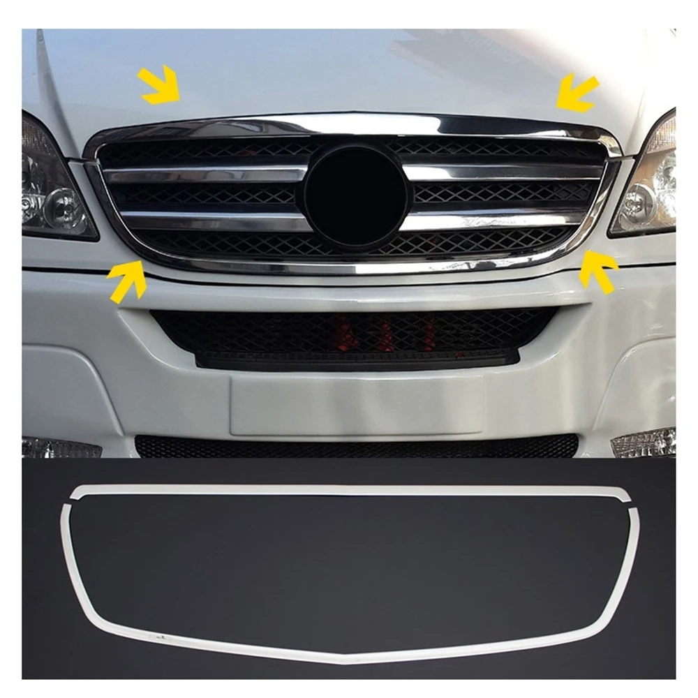 For Mercedes Sprinter W906 Chrome Grille Frame. 2013-2018 Between ...