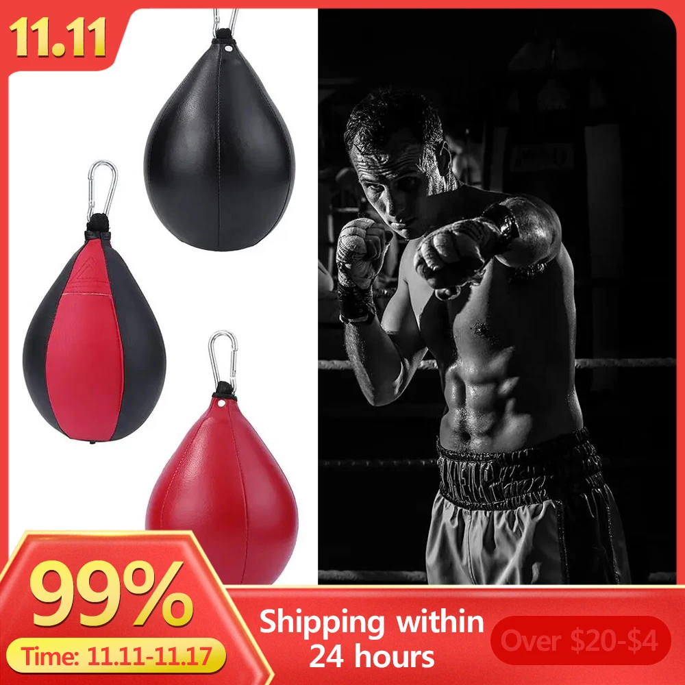 Pear-Shape-Speed-Ball-Swivel-Boxing-Punch-Bag-Punching-Training ...