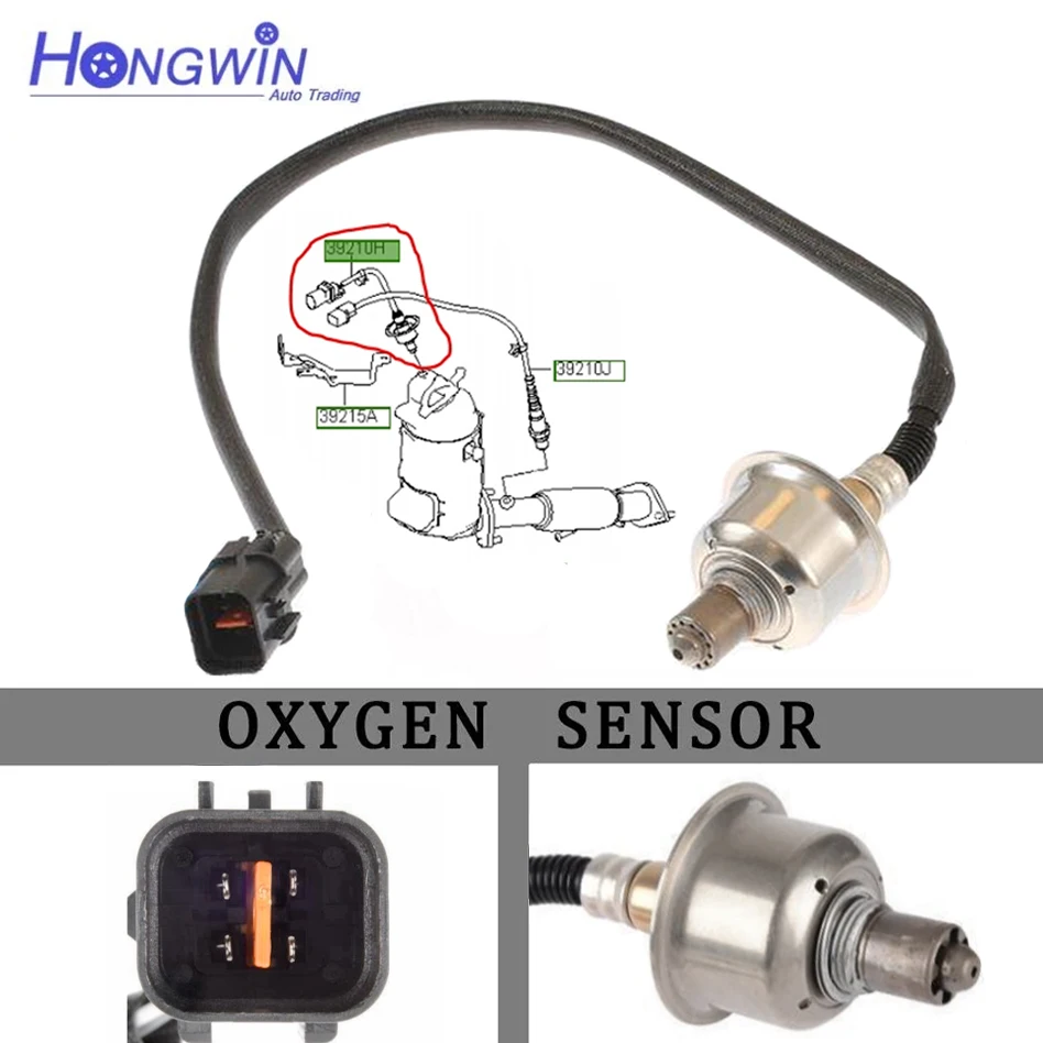 Sensor-de-ox-geno-O2-para-coche-accesorio-para-KIA-Cee-d-Pro-Rio ...