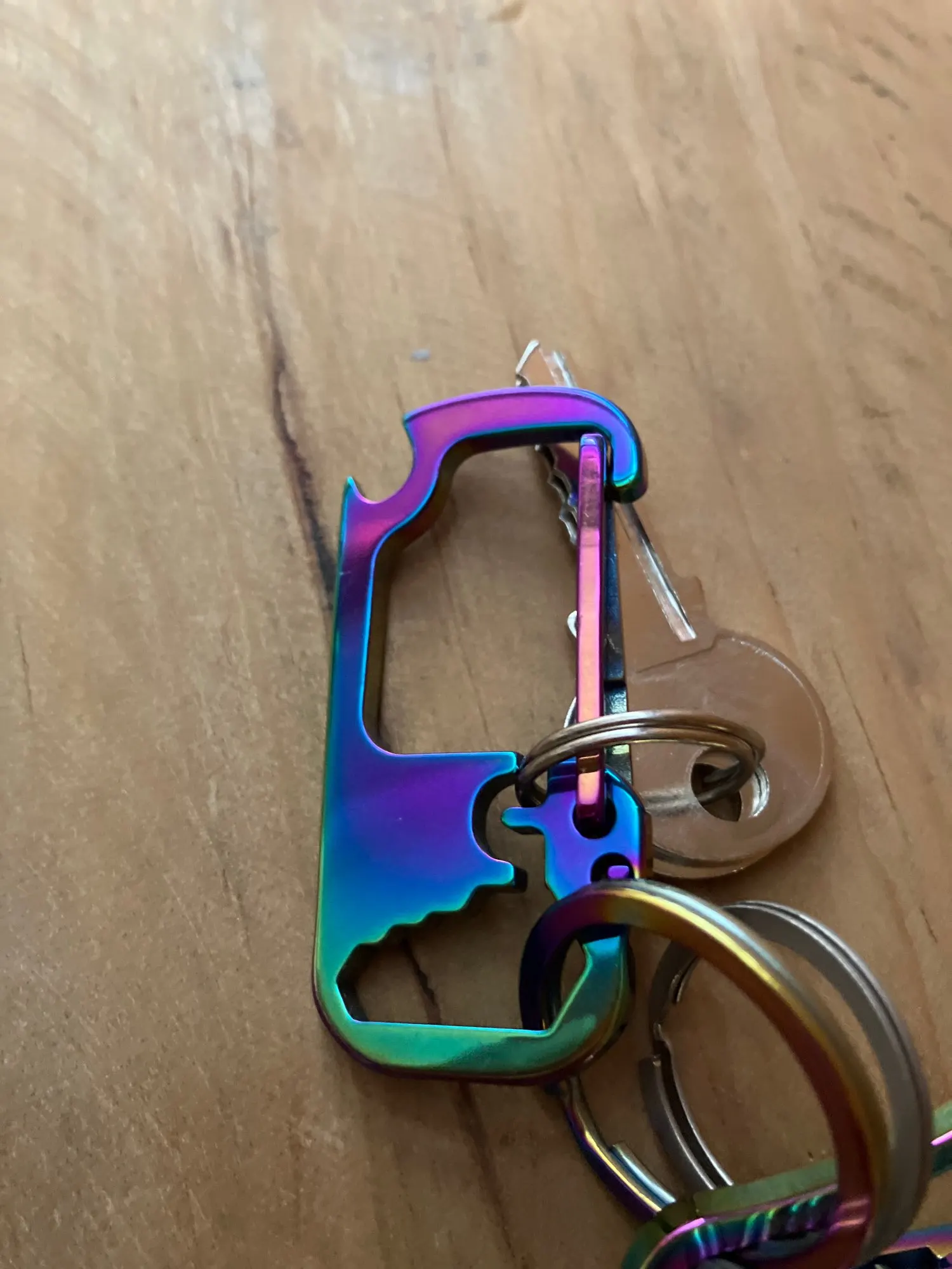 Stainless Steel EDC Multi Tool Bottle Opener Keychain - Mavigadget