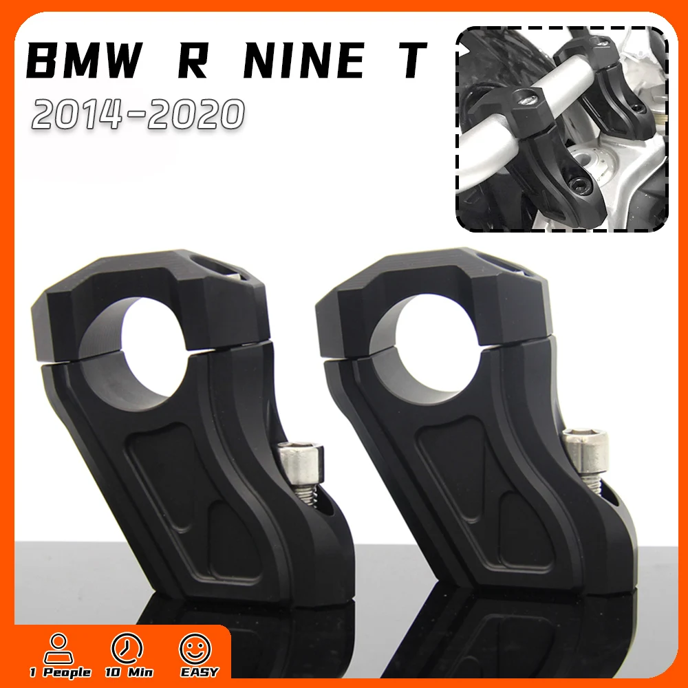 NEW-For-BMW-R-NINE-T-RNINET-R9T-R-9-T-Motorcycle-Handlebar-Riser-Mount ...