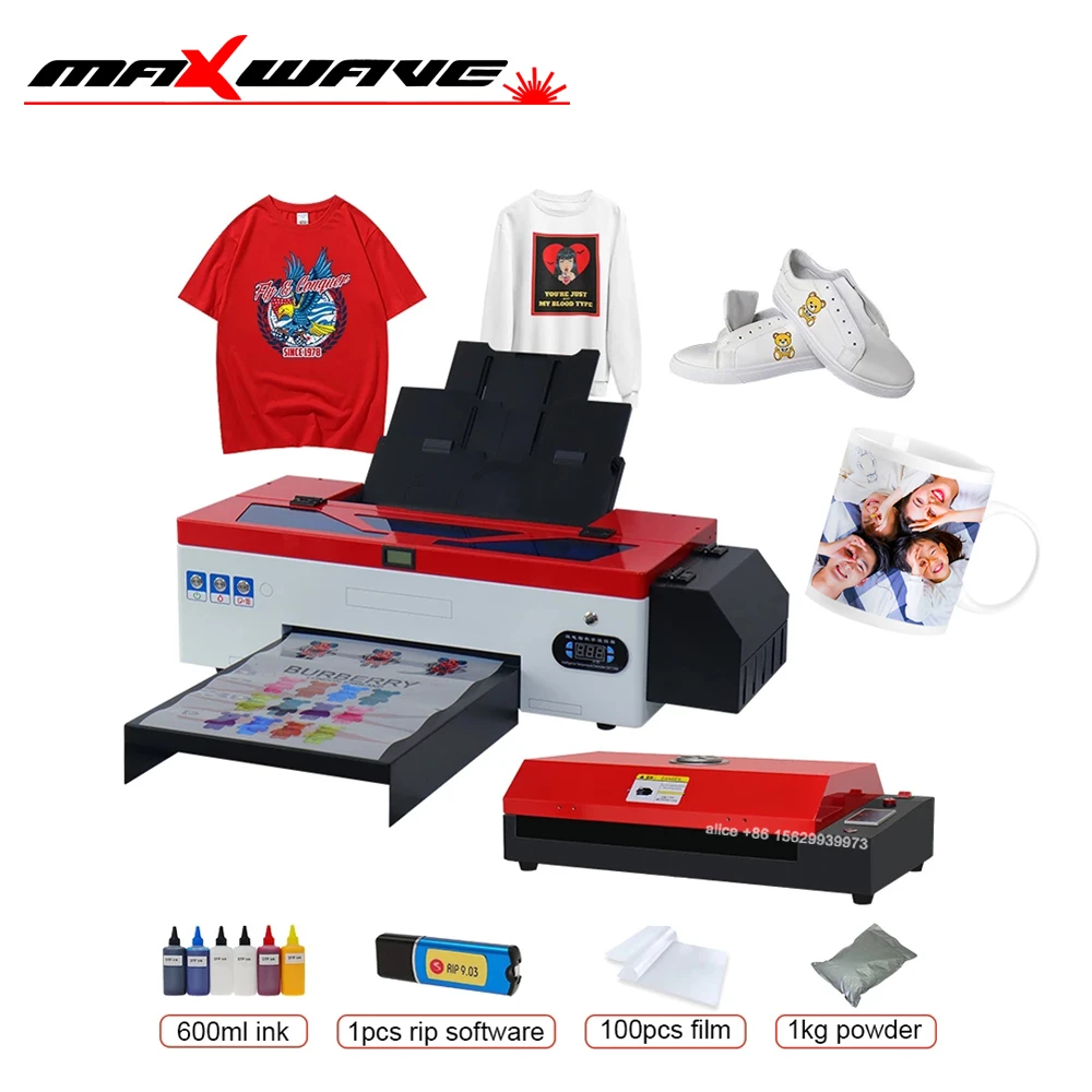 Impresora R1390 A3 DTF directamente, película de impresora A3 dtf, máquina de impresión A3 DTF ...