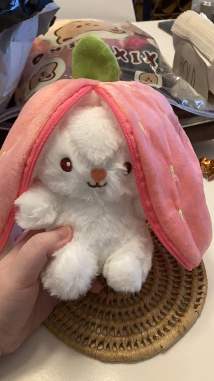 Fluffy Friends Eco-Plush Rabbit – Super Bean Shop