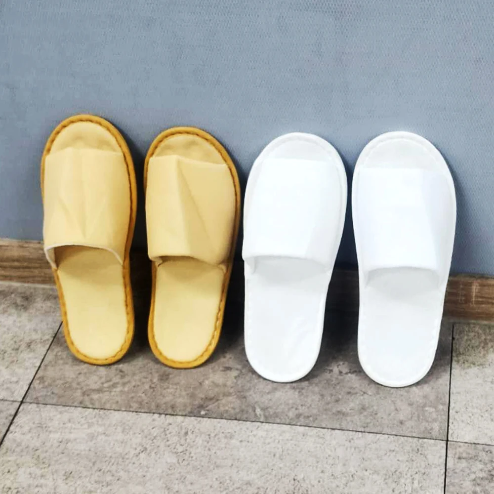 Disposable anti-slip slippers for hotel in-flight Guest House office ...