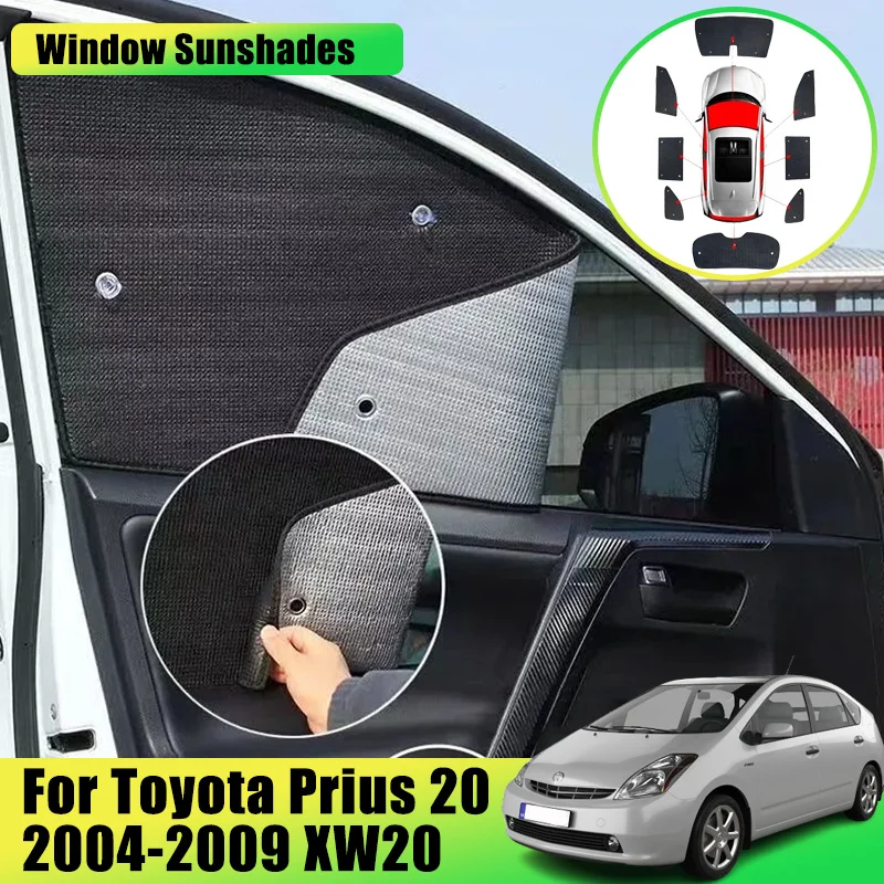 Full-Car-Coverage-Sunshade-For-Toyota-Prius-XW20-20-2004-2009-2005-Car ...