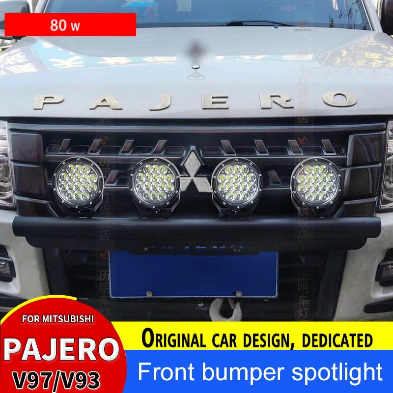 Parachoques-delantero-para-Mitsubishi-Pajero-soporte-de-parachoques-delantero-accesorios-Montero ...