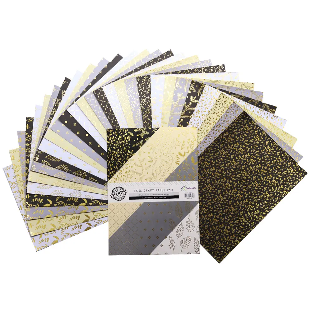 Creative Path A4 Foil Pattern Scrapbooking Supplies Origami Paper ...