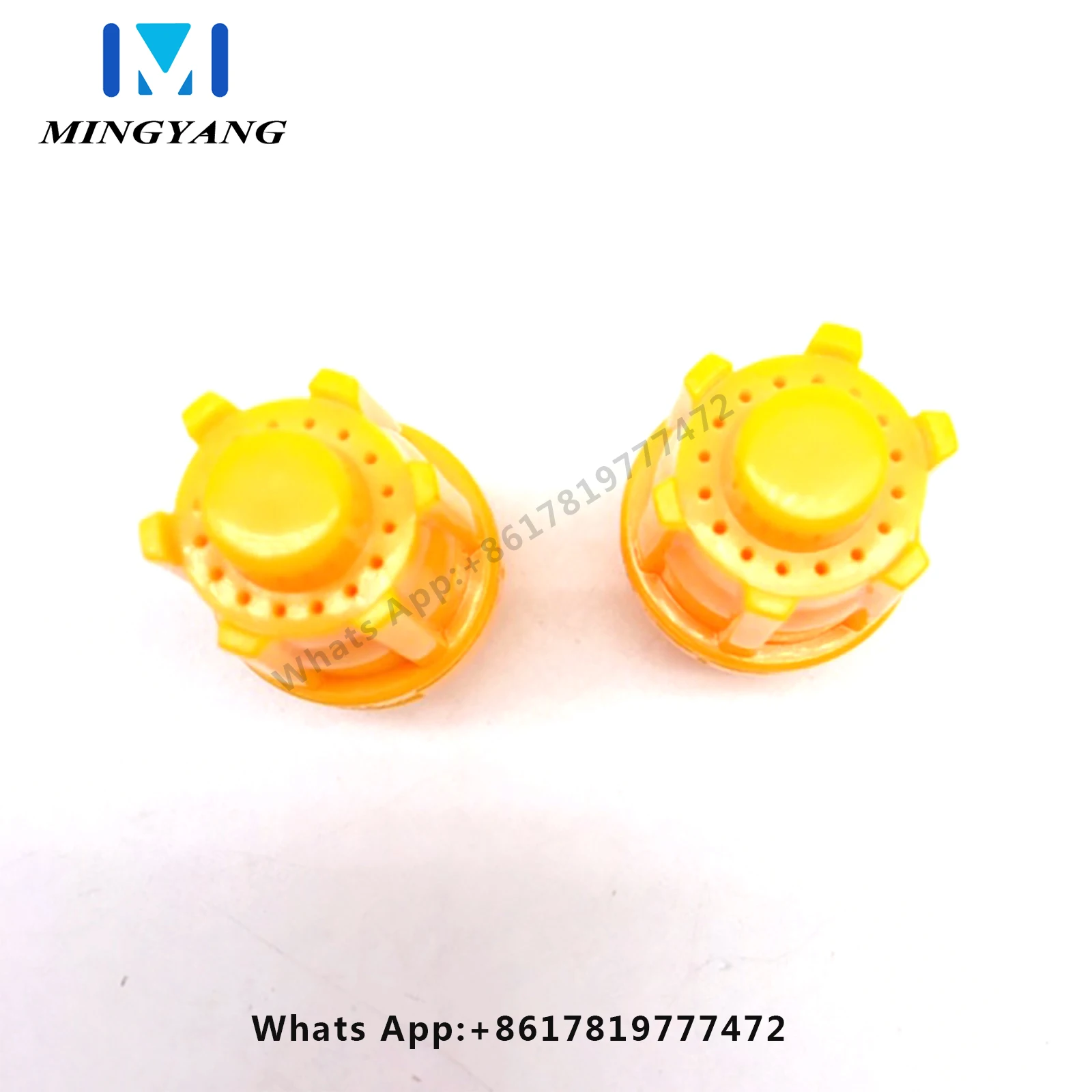 20PCS-LOT-Yellow-Round-Hole-Round-Plastic-Cylindrical-Blowing-Nozzle ...