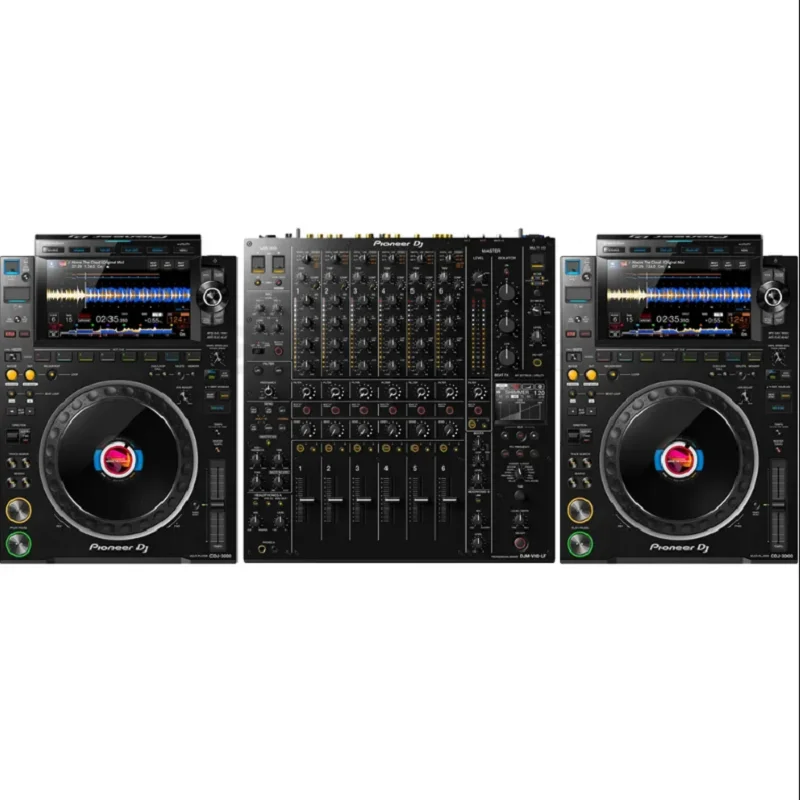 Pioneers-DJ-DDJ-CDJ-3000-X2-DJ-Controller-DJMV10-Mixer-Rekordbox-Serato ...