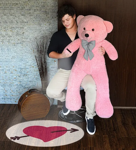 Projected-Romantic-Teddy-Bear-140Cm-Best-Gift-Women-Plush-Girl-Baby ...