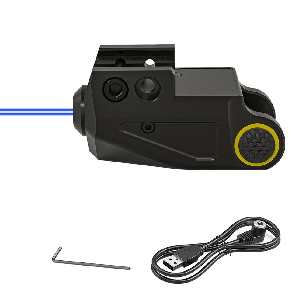 Blue-Laser-Sight-For-Pistol-Tactical-Airsoft-Blue-Dot-Beam-Gun-with ...