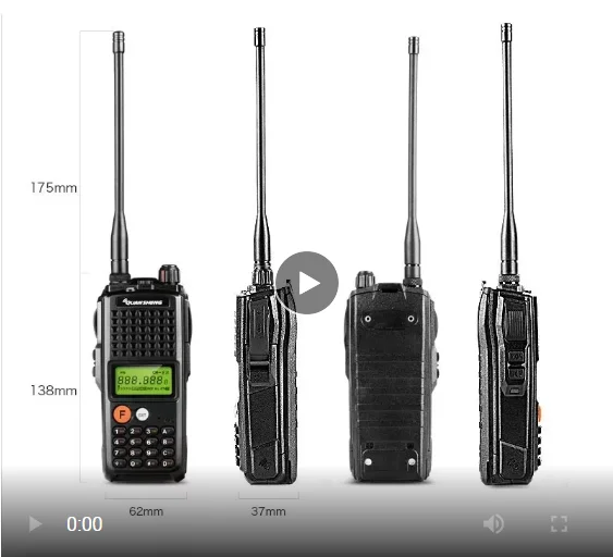 Walkie Talkie de largo alcance, Radio bidireccional recargable ...