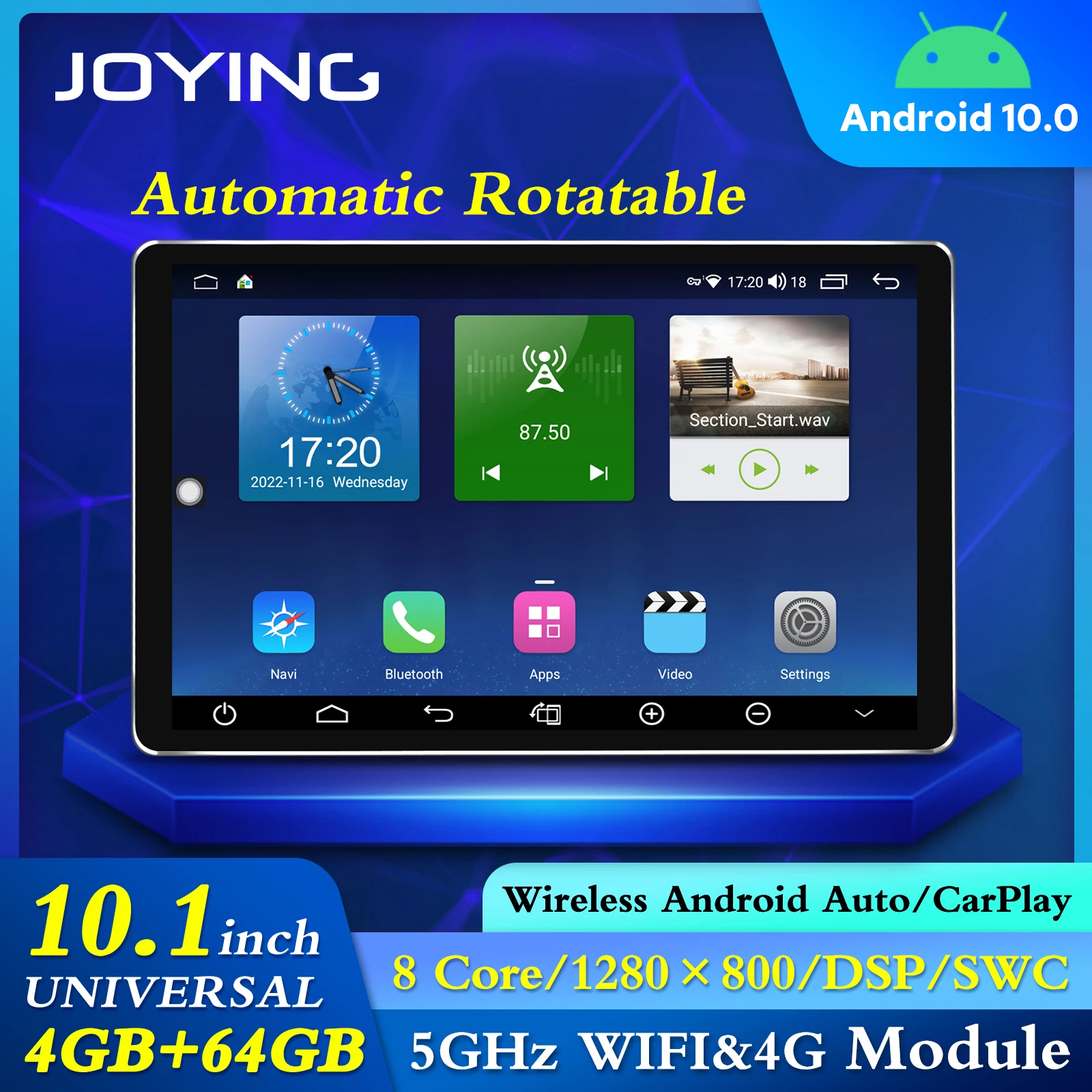 Joying-Newest-Released-10-1-Universal-Double-Din-Automatic-Rotatable ...