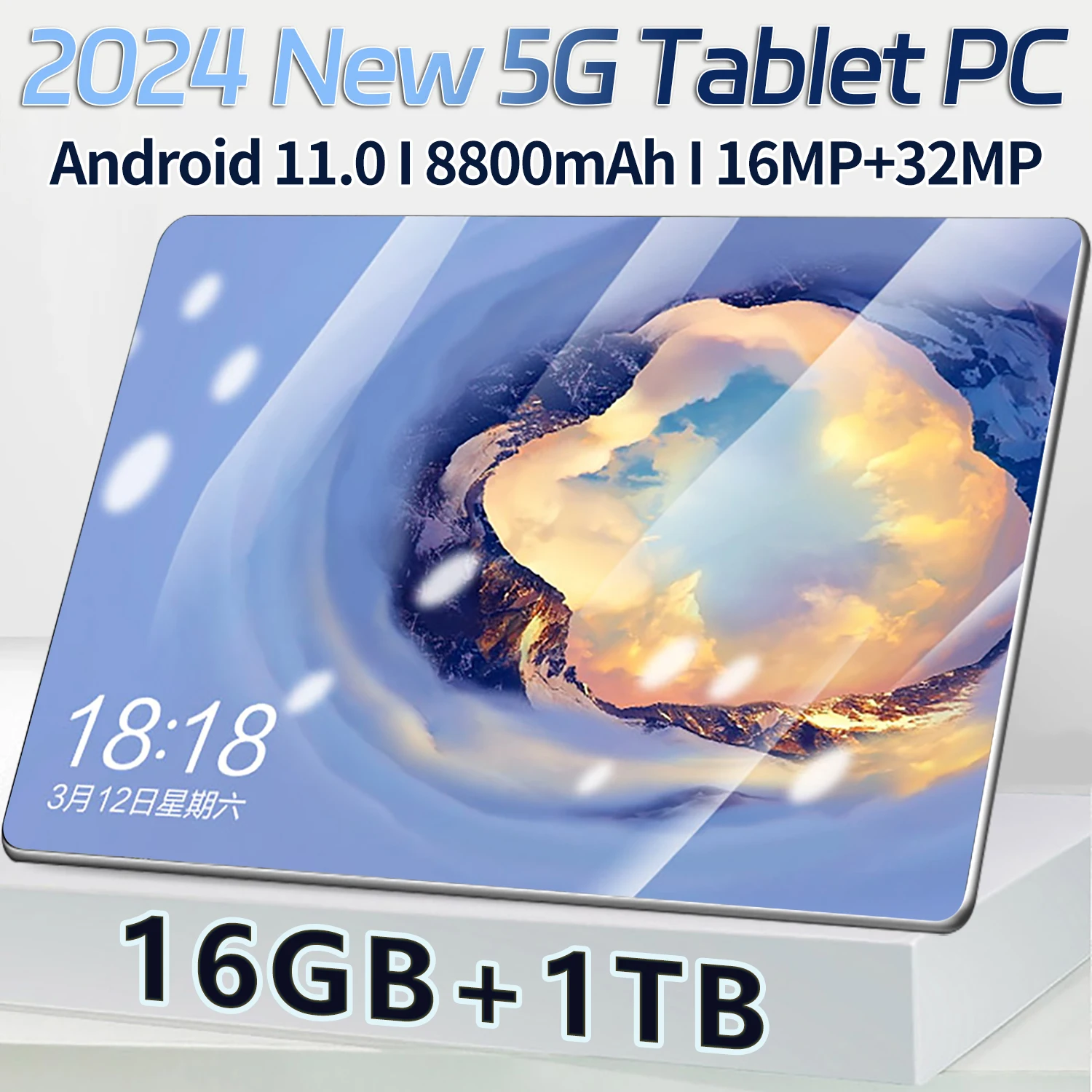 2024-Tablet-Android-Globale-Versie-16Gb-1Tb-Nieuw-Netwerk-11-6-Inch-10 ...
