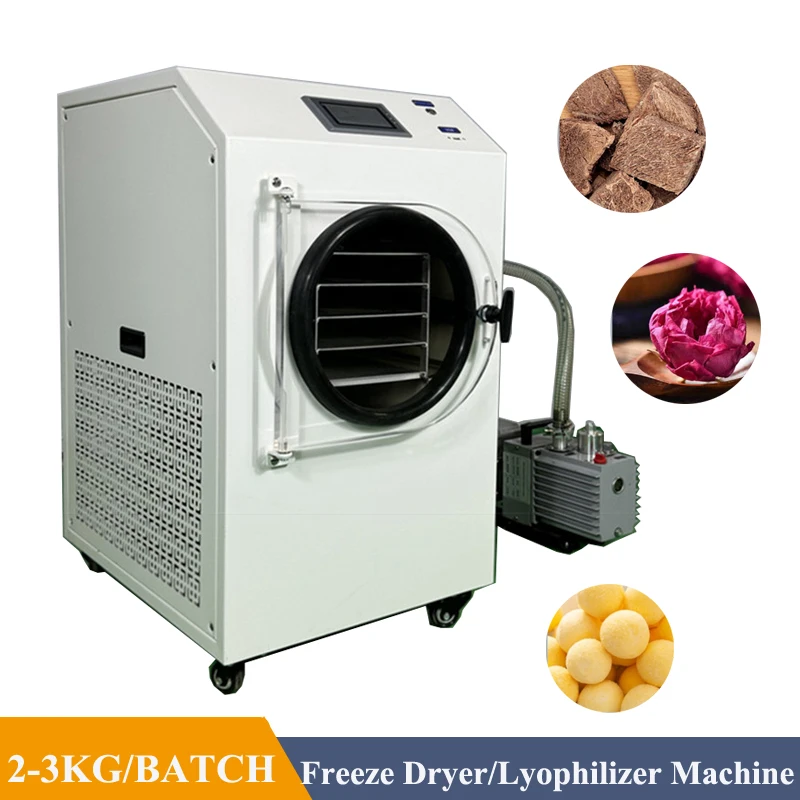 2-3KG-Batch-Small-Machine-Home-Dryer-Mini-Food-Vacuum-Freeze-Drying ...