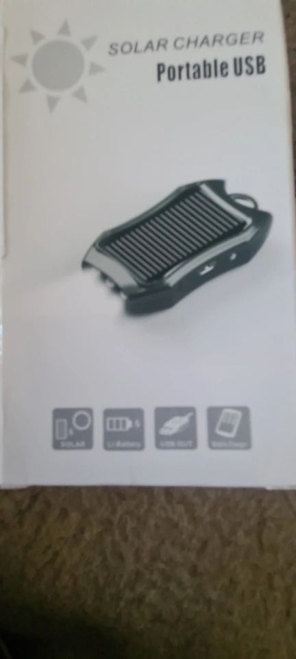 Solar Charger Keychain | SmartLightPanel.com