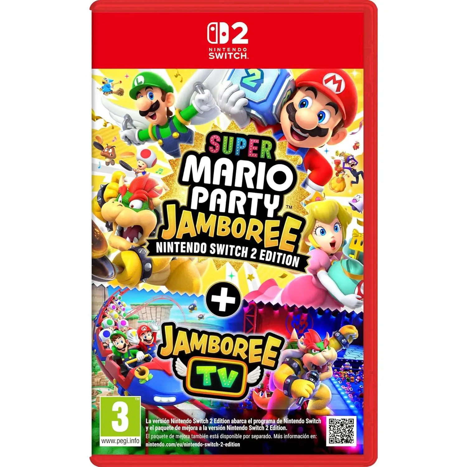 Super Mario Party Jamboree - Nintendo Switch 2 Edition Nuevo-Precintado ...