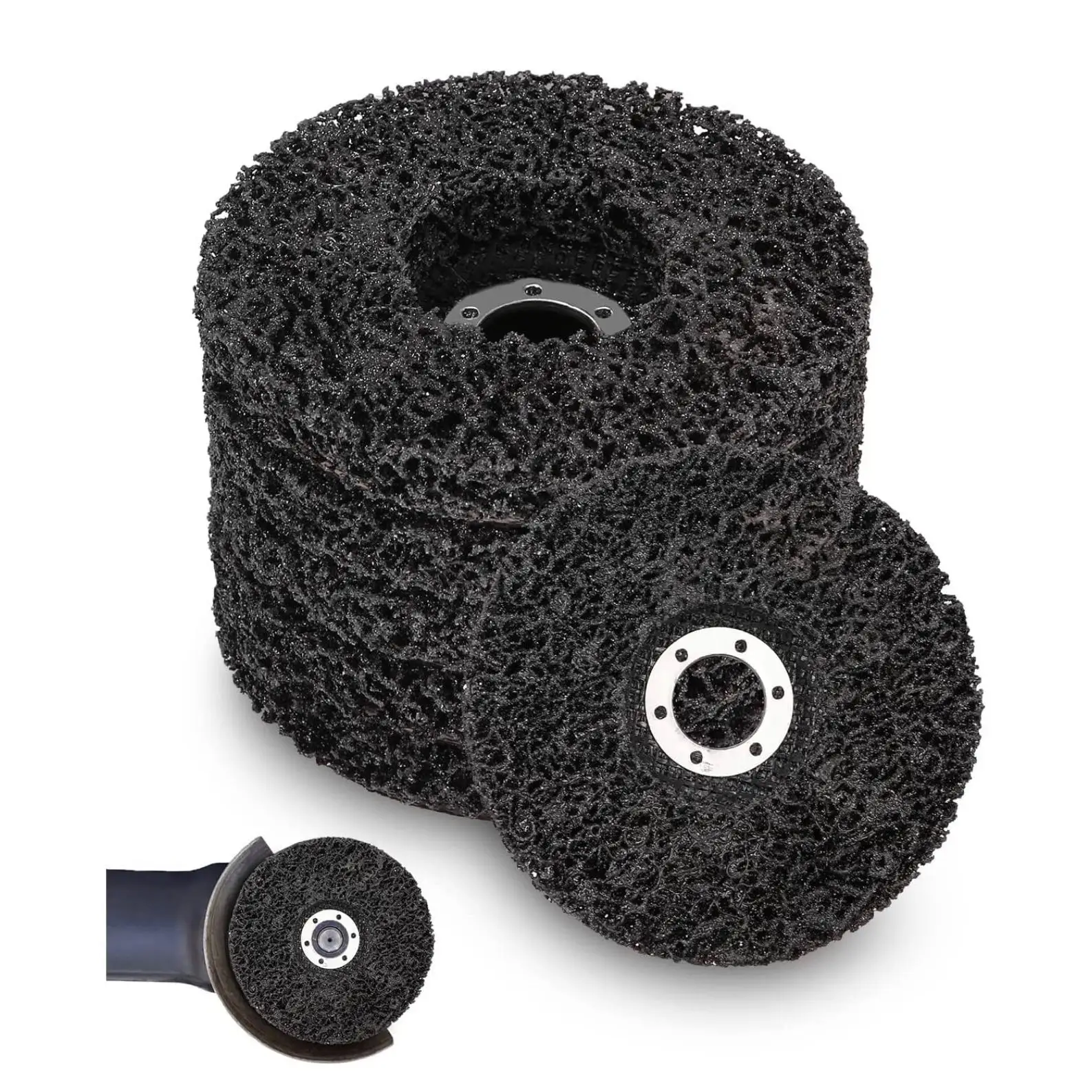 AC Tools Kit 5 Discos de radial amoladora especiales para limpieza y ...