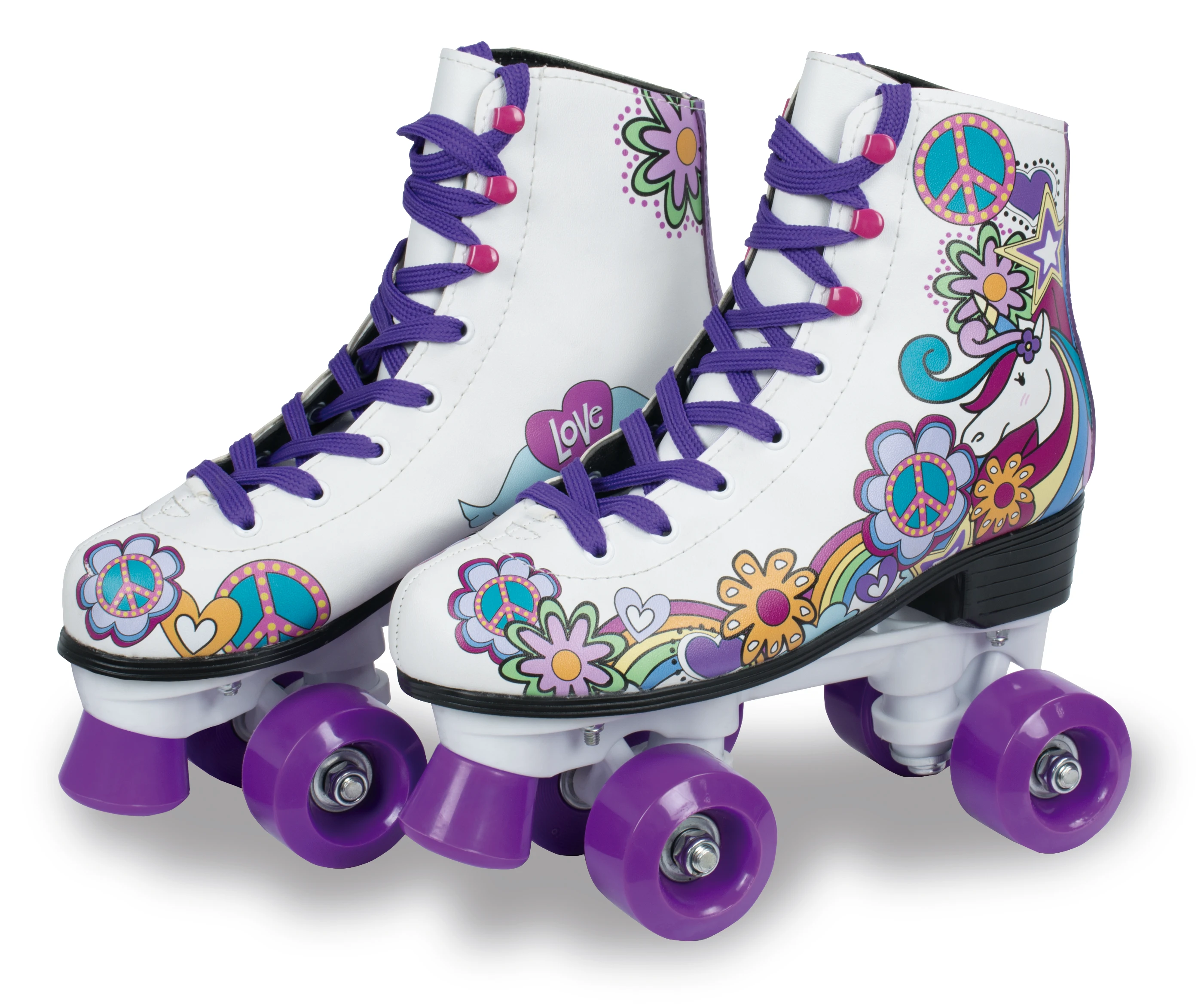 Purple-lace-up-boot-skates-4-wheel-skates-with-exclusive-unicorn ...