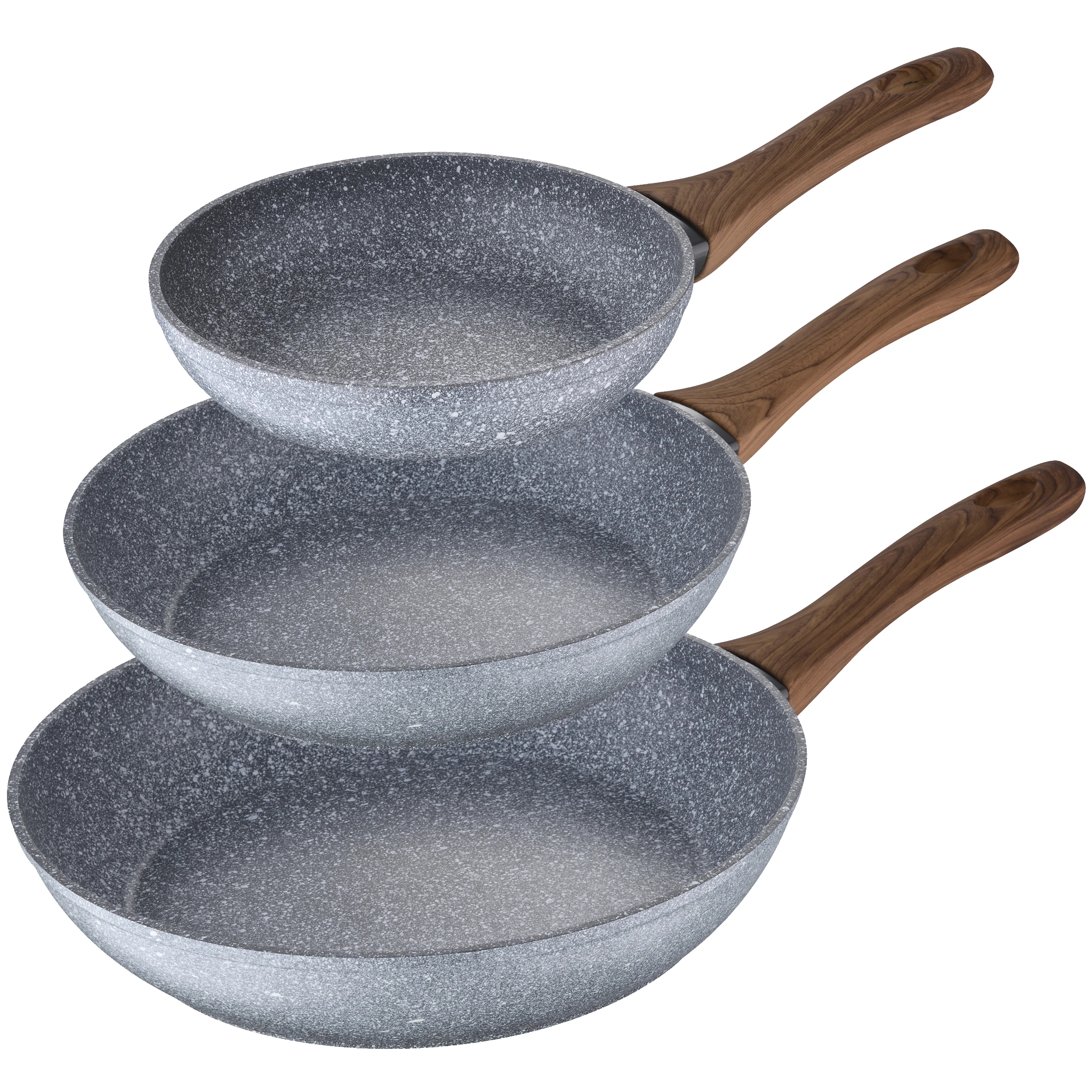 Set-of-3-pans-22-26-and-28-SAN-IGNACIO-Daimiel-forged-aluminum ...
