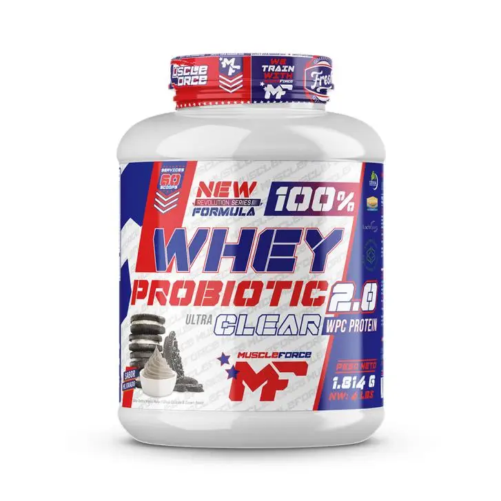 100% Whey Probiotic 2.0 Proteina Suero de leche concentrada ...