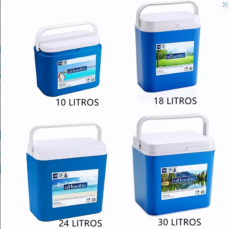 Nevera-Port-til-T-rmica-Azul-y-Blanco-Polipropileno-ATLANTIC-Ideal-Para ...