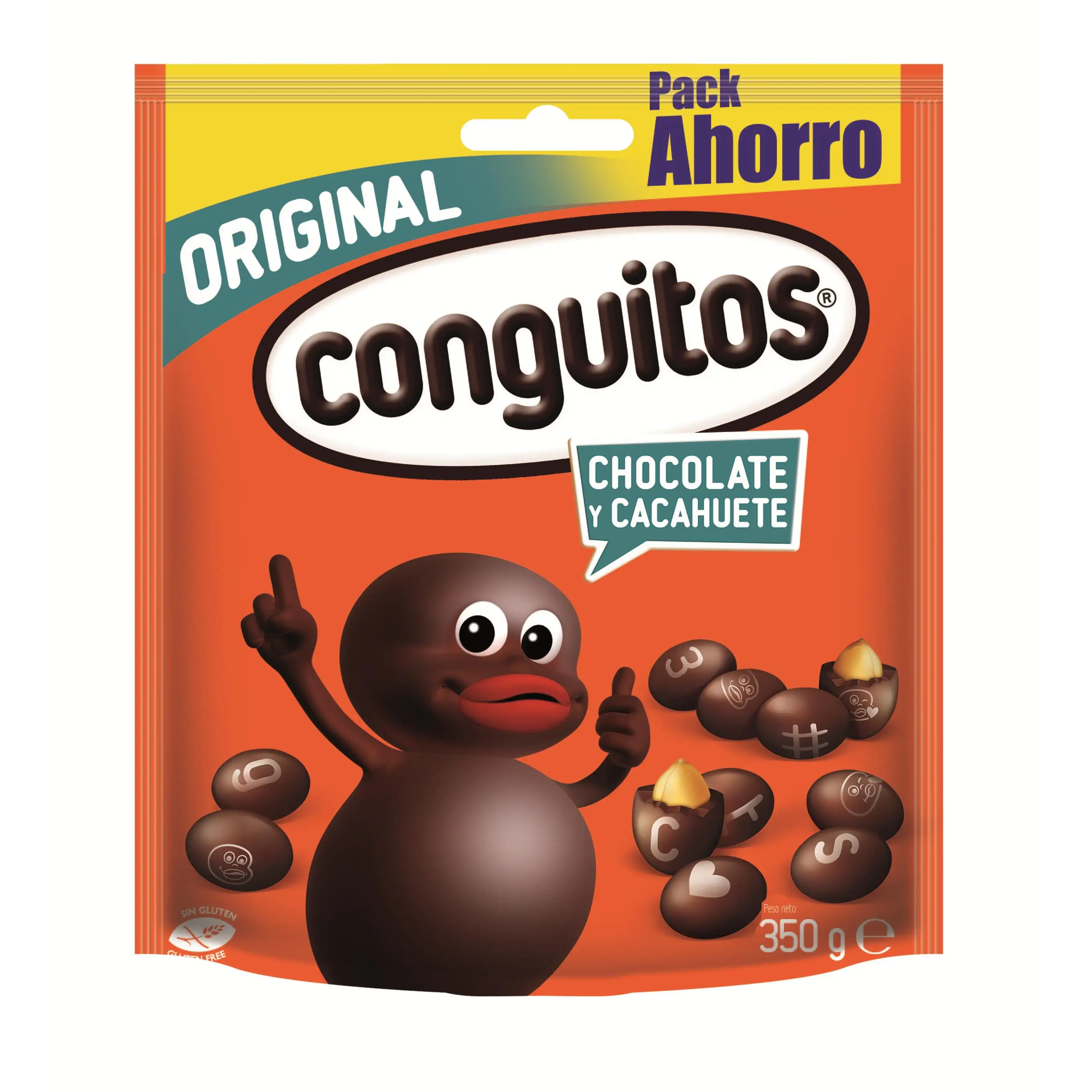Conguitos Negro - Conguitos Chocolate - 24 Unidades x 18 gramos ...