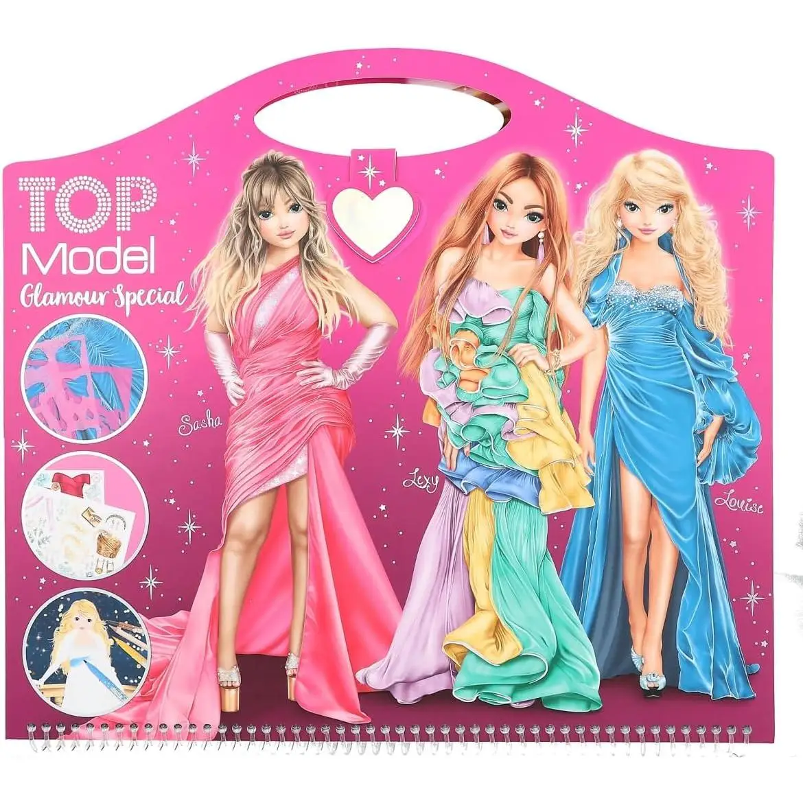 DEPECHE-special-Glamour-design-Top-Model-notebook-with-stickers-girls ...