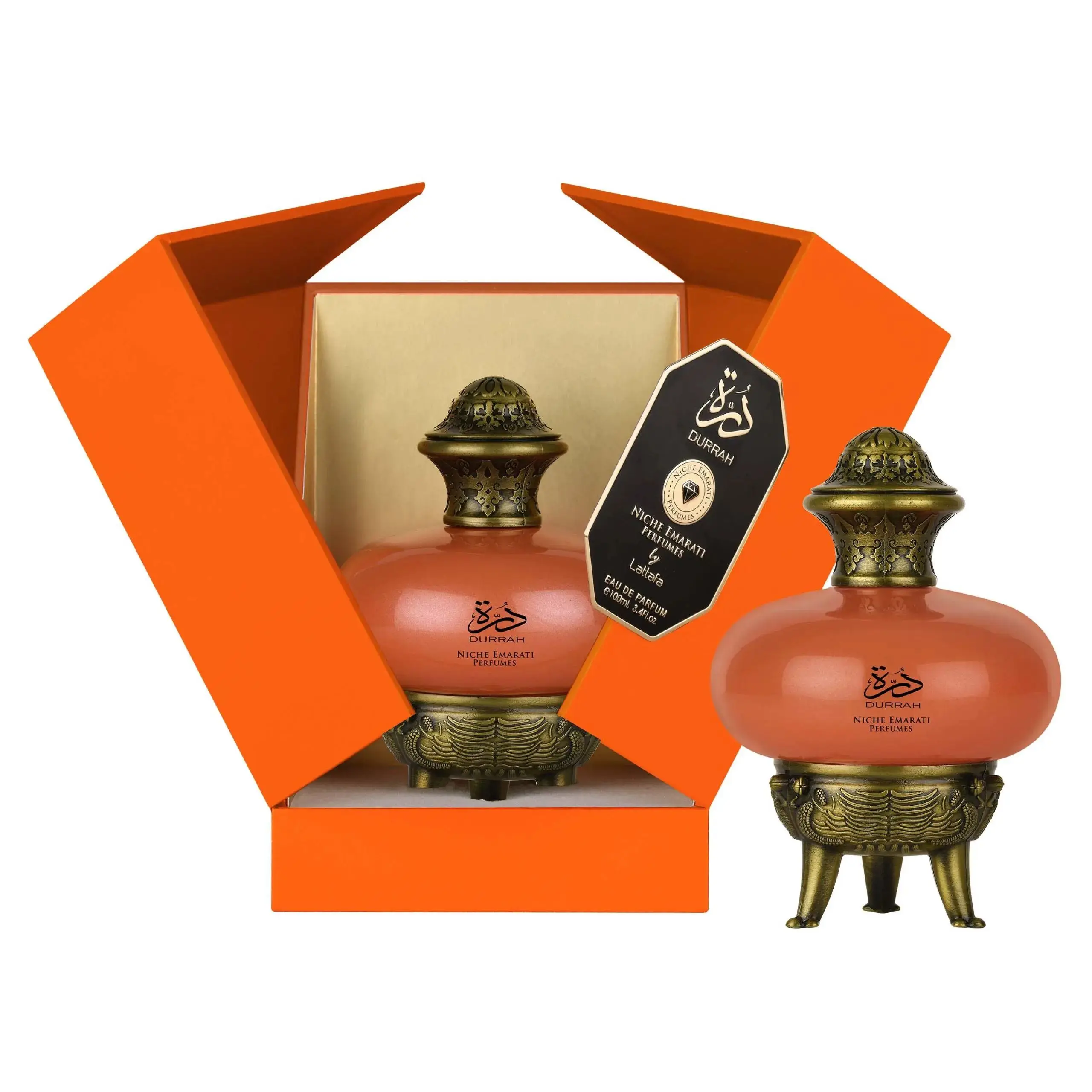 Lattafa Niche Emarati Durrah 100ml Eau De Parfum Unisex Perfume Árabe ...