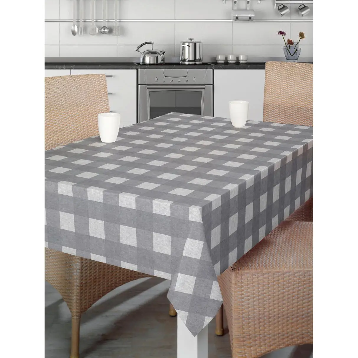HuleHule-Tex-Huletec-rubber-tablecloth-with-red-or-beige-or-gray ...