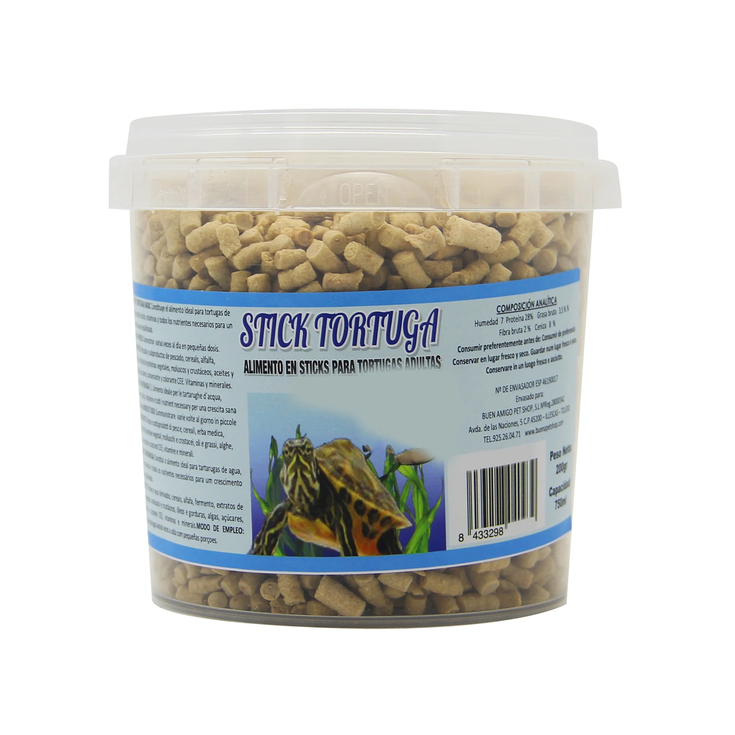 Alimento-Comida-para-Tortugas-en-Sticks-para-Turtle-Terrapin-Food-750ML ...