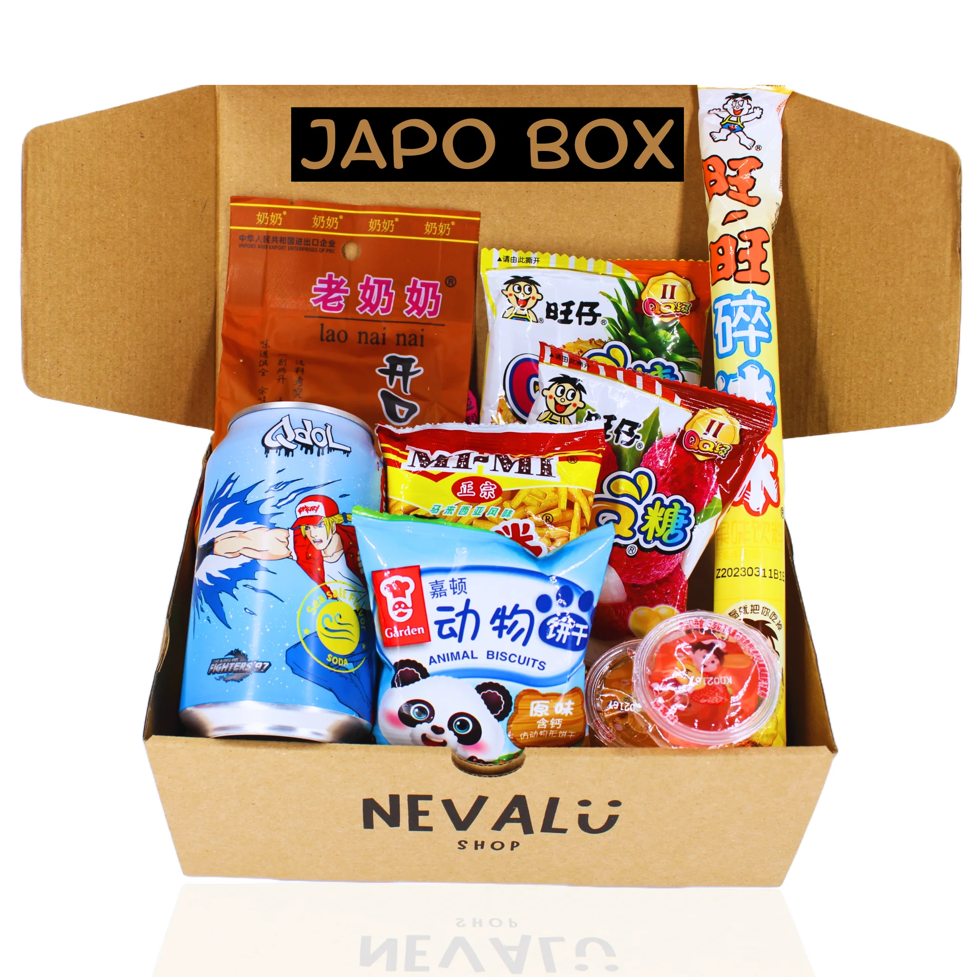 Japo-Box-Nevalu-Box-of-Japanese-products-to-give-away-Snacks-drinks ...