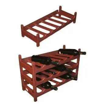 Stackable-terracotta-wine-rack-for-wine-beverage-and-glass-or-plastic ...