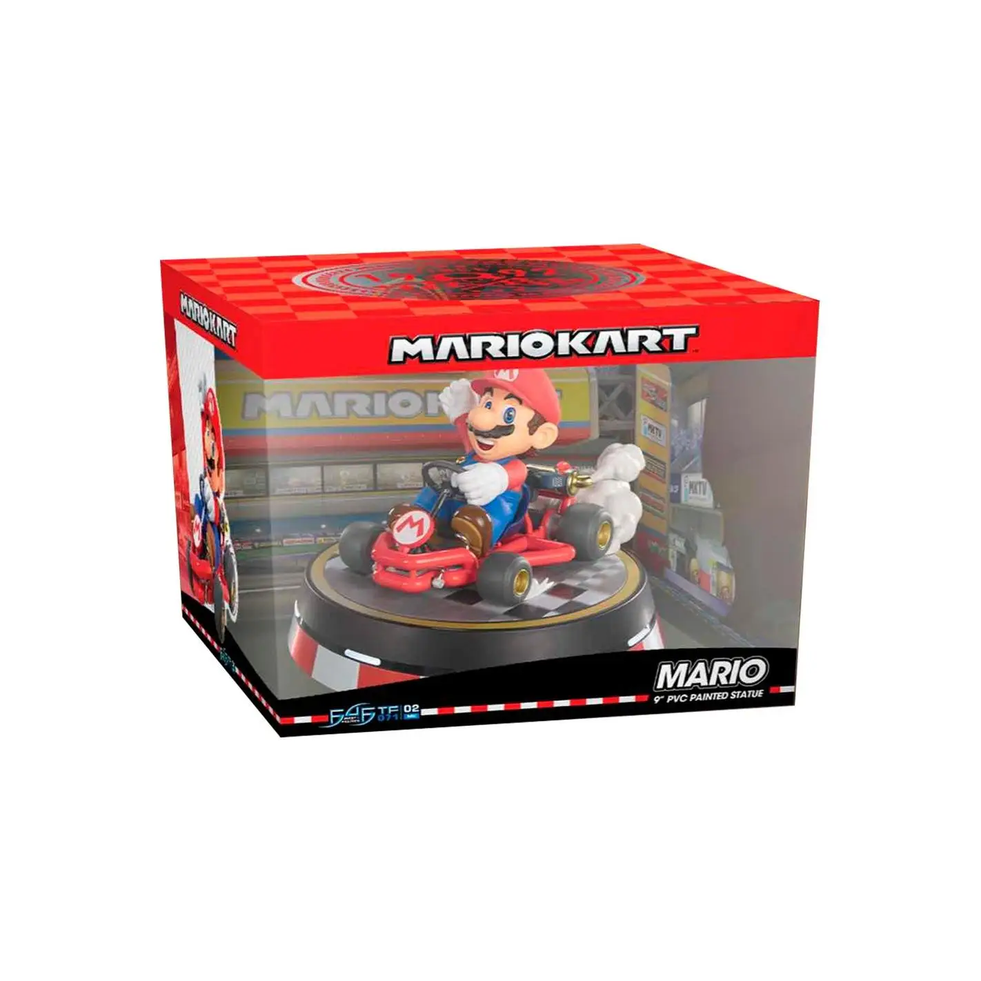 Figura Mario Kart Estatua PVC Mario Kart 22 cm - Collector's Edition ...