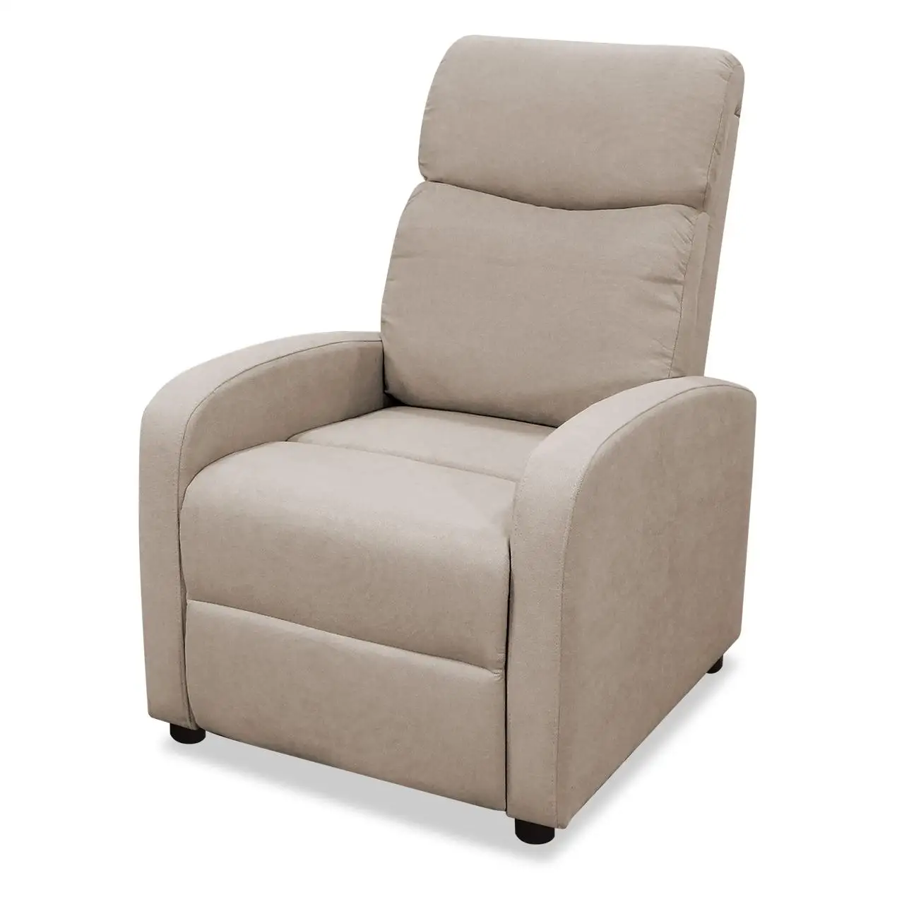 BATZAR-armchair-Star-Relax-reclining-fabric-mocha-and-Beige-ergonomic-3 ...