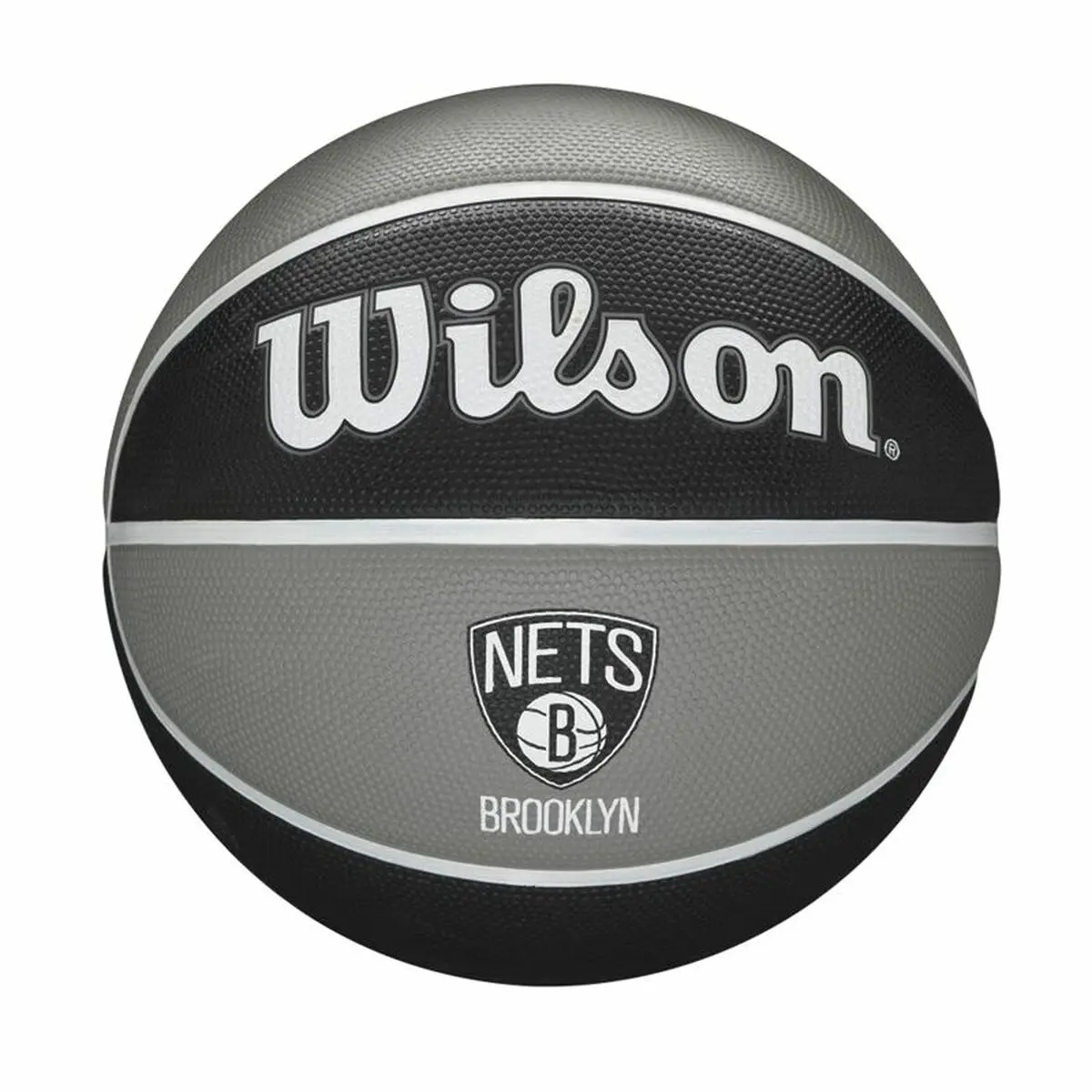Bal-n-de-Baloncesto-Wilson-Nba-Team-Tribute-Brooklyn-Nets-Negro-Caucho ...