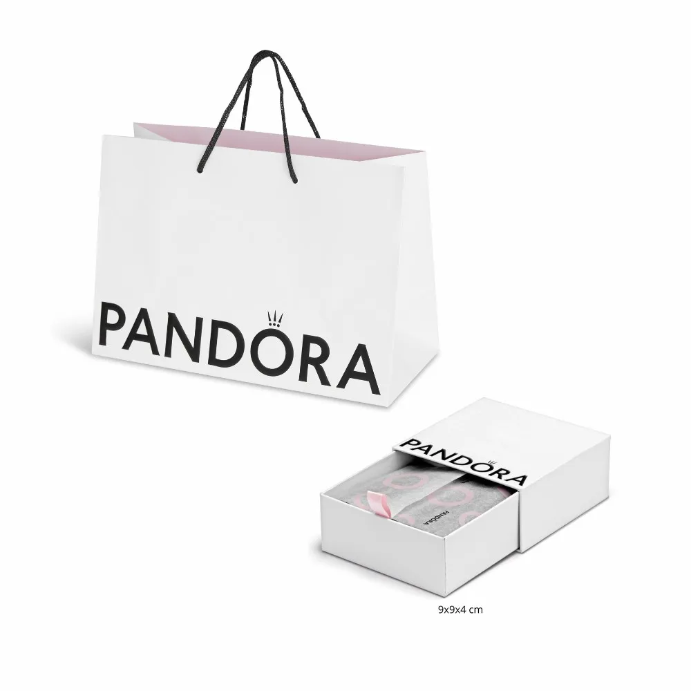 Set Pandora Embalaje Premium Bolsa y Caja grande - AliExpress 15