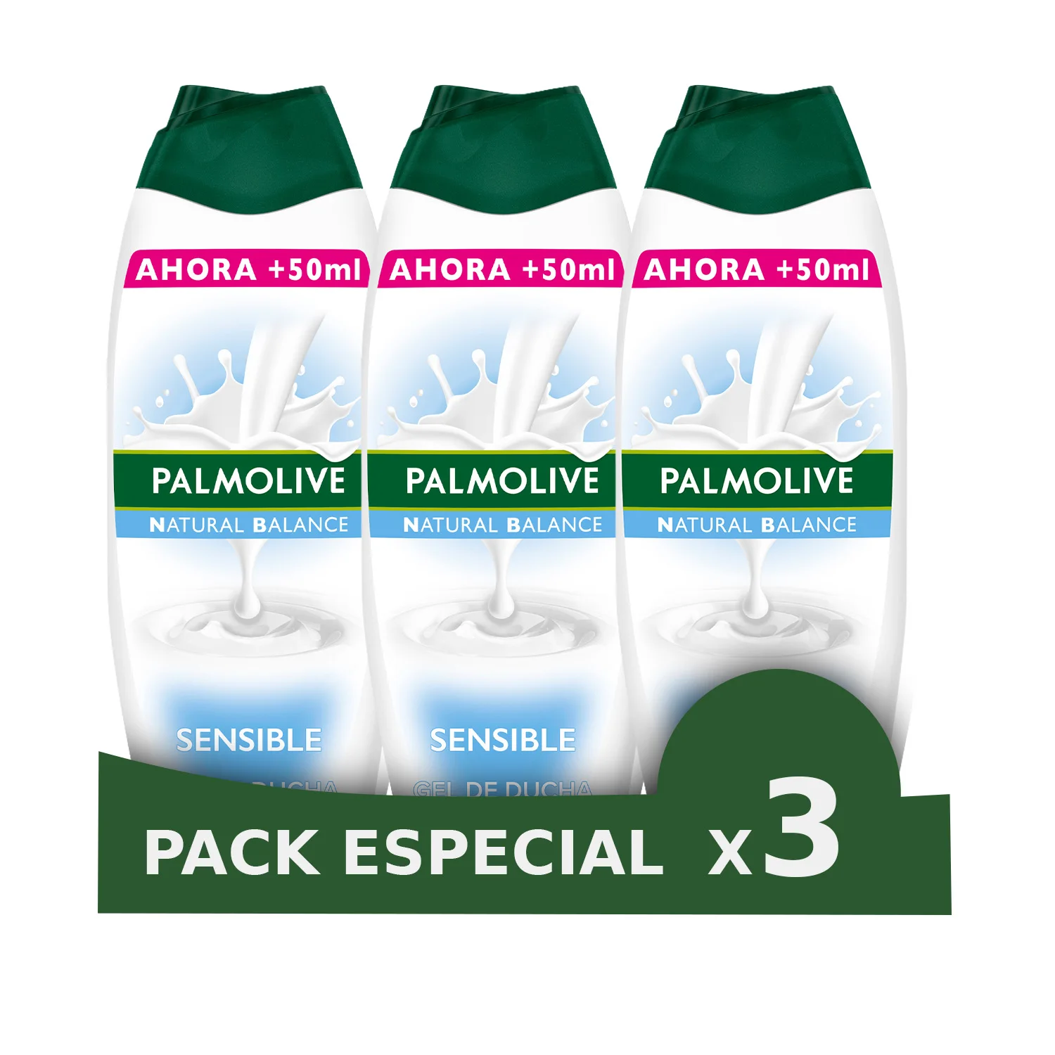 Gel de ducha o baño Palmolive Natural Balance Sensible nutritivo 600ml ...