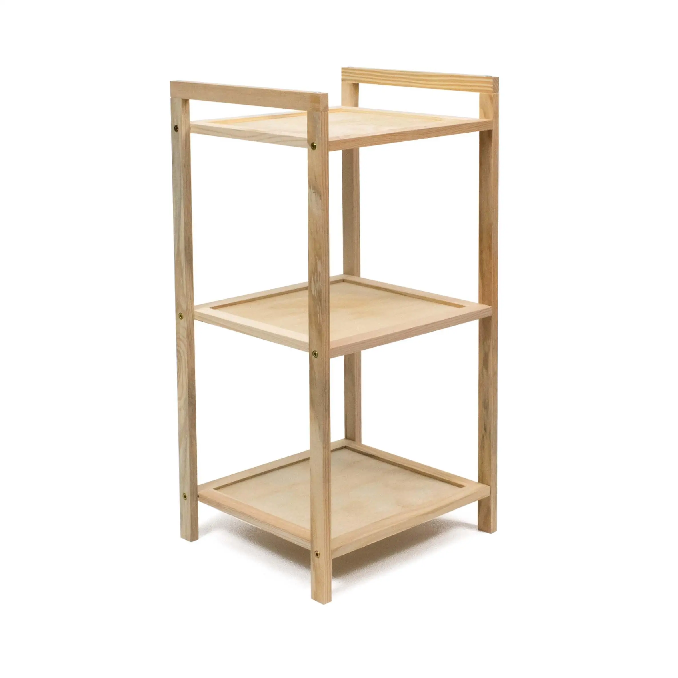 The-Secret-Home-wooden-shelf-multi-level-shelf-with-shelves-standing ...