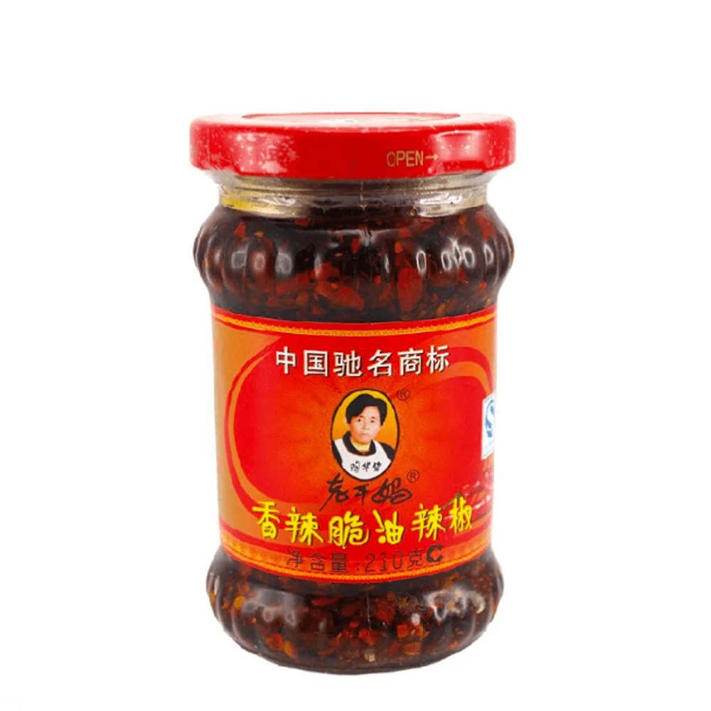 Salsa Picante Lao Gan Ma con Chile Crujiente, Tofu y Cacahuetes - 275g ...