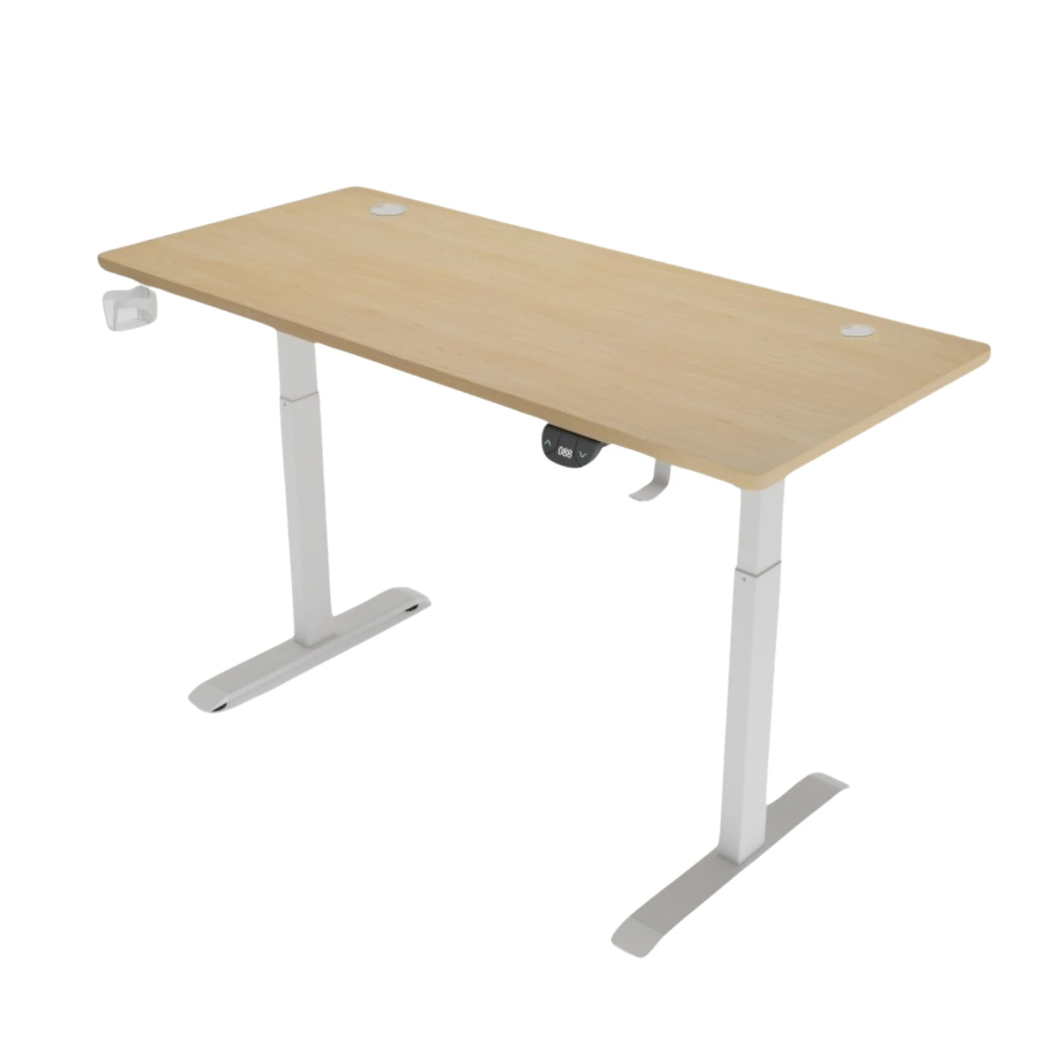 LUTODY-Adjustable-Height-Adjustable-Wooden-Desk-Table-with-Anti ...