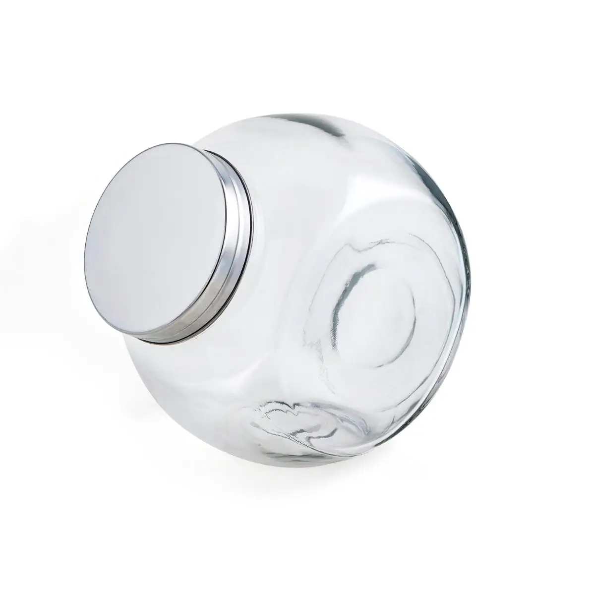 QUID RENOVA Tarro Vidrio Tape Metal 2,1L Transparente Tape cierre rosca ...