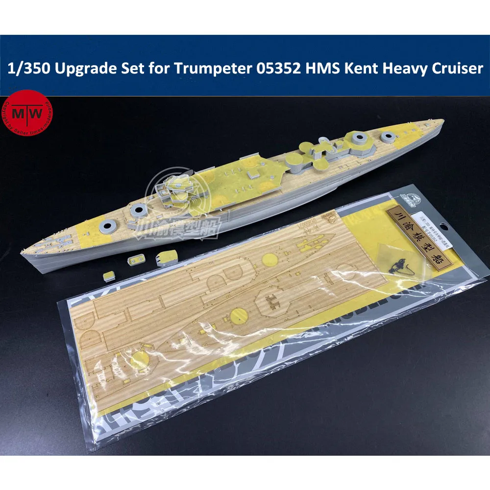 1-350-Scale-Upgrade-Set-for-Trumpeter-05352-HMS-Kent-Heavy-Cruiser ...
