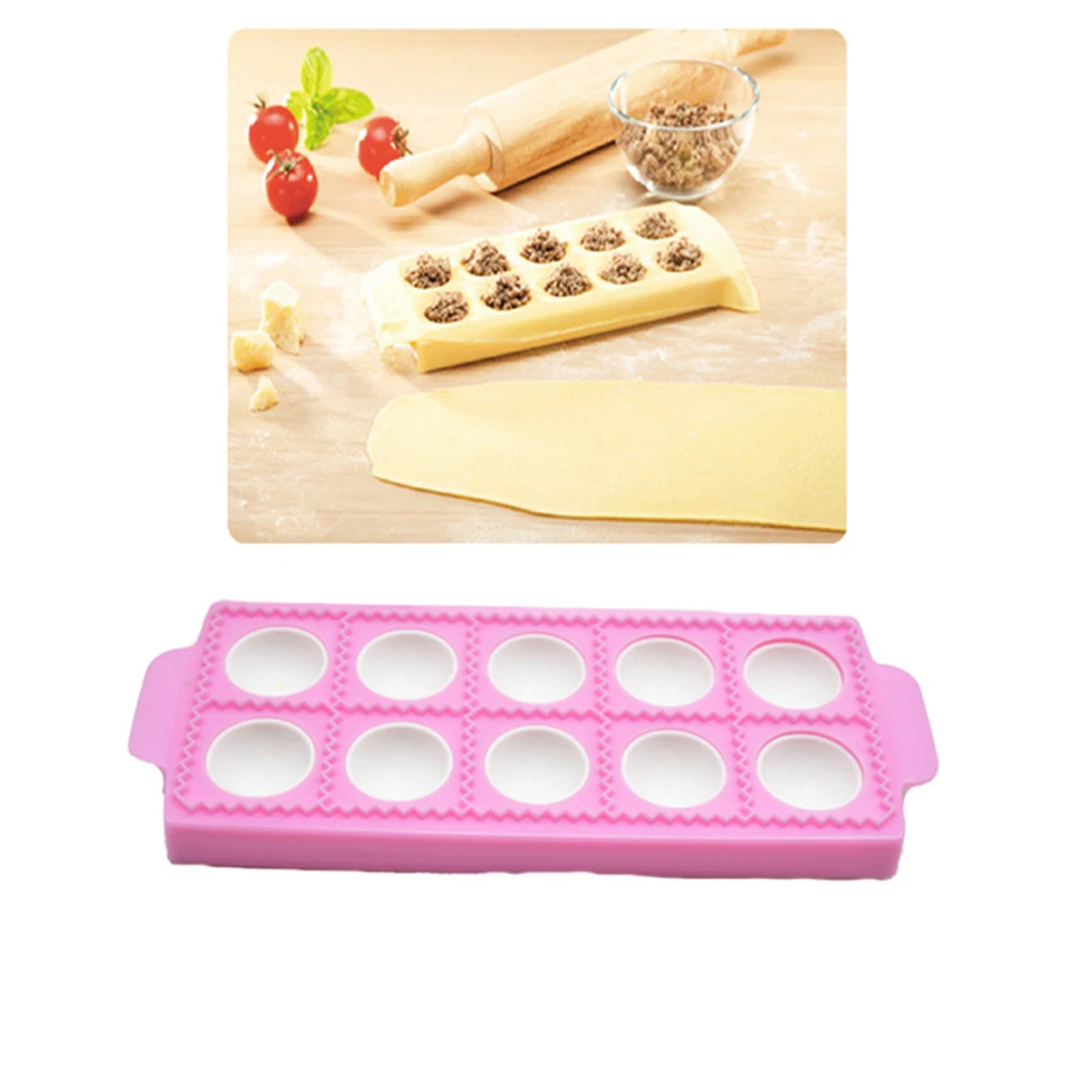 Multifunction Plastic Ravioli Mould Diy Baking Tools Italian Dumplings ...