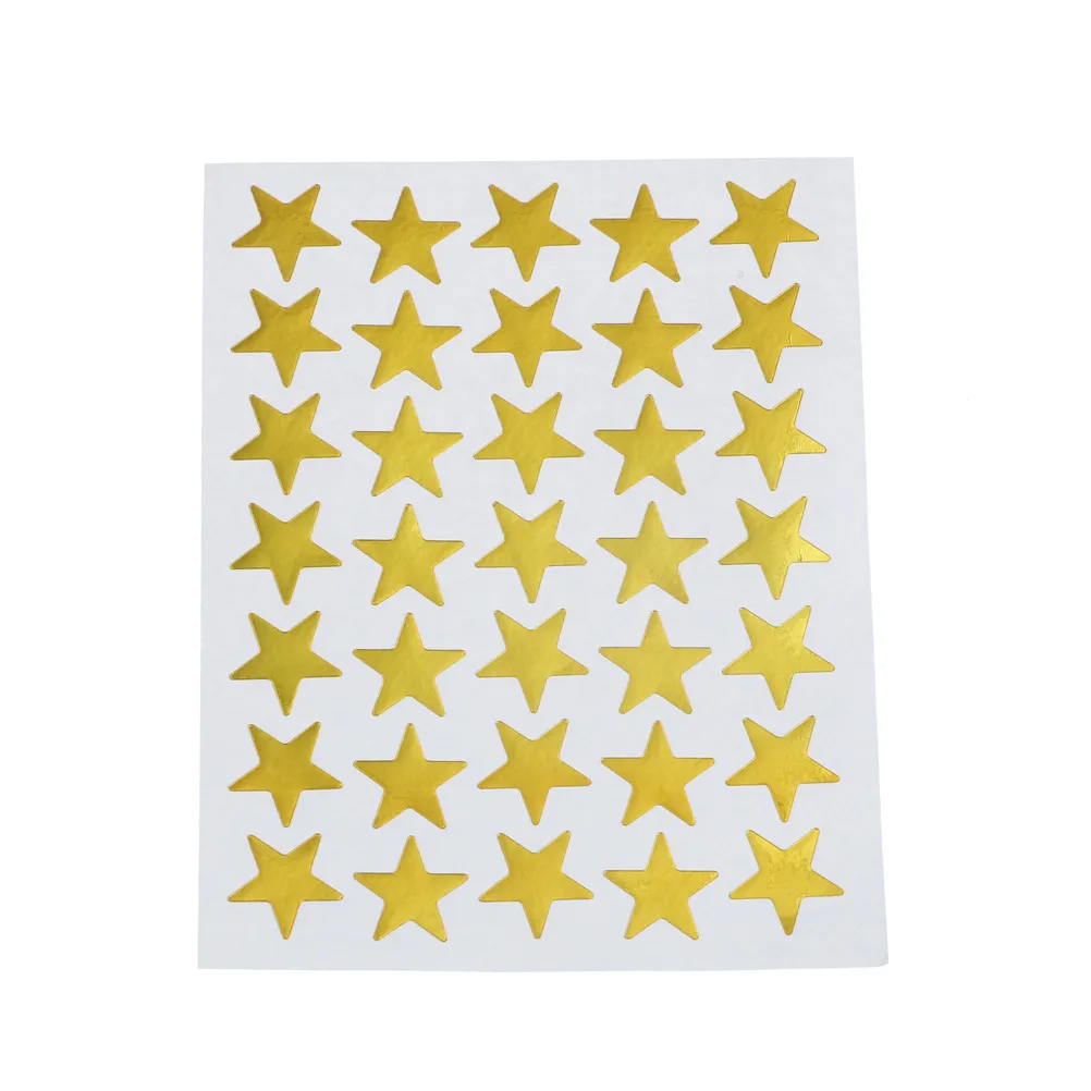 Gold Star Sticker Sheet
