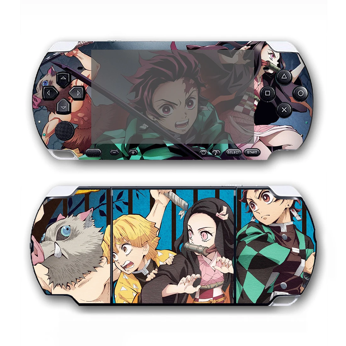Demon Slayer Protector de vinilo para PSP3000 PSP 3000, pegatina ...
