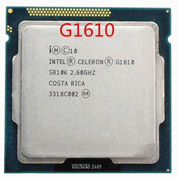 Intel Celeron Processor G1610 (2m Cache, 2.60 Ghz) Dual-core Cpu Lga ...