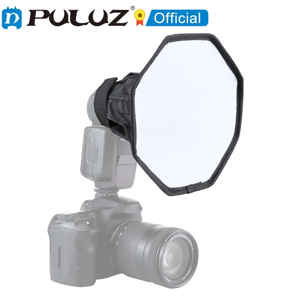 Puluz Studio Softbox 20cm Foldable Soft Flash Light Diffuser Box Camera ...