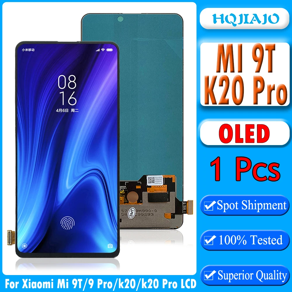 6.39 oled oled oled para xiaomi 9t mi 9t pro lcd para xiaomi redmi k20 pro k20 display lcd tela ...